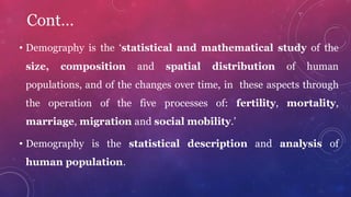 Demography statistical sTUDY OF POPULAtion.pdf