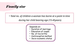DEMOGRAPHY-PRINCIPLES, CYCLE, VITAL STATISTICS | PPTX