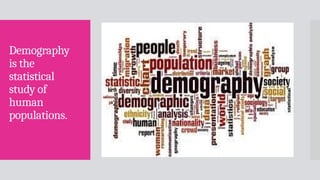 Demography.pptx DEMOGRAPHY LECTURE PPT.. | PPT