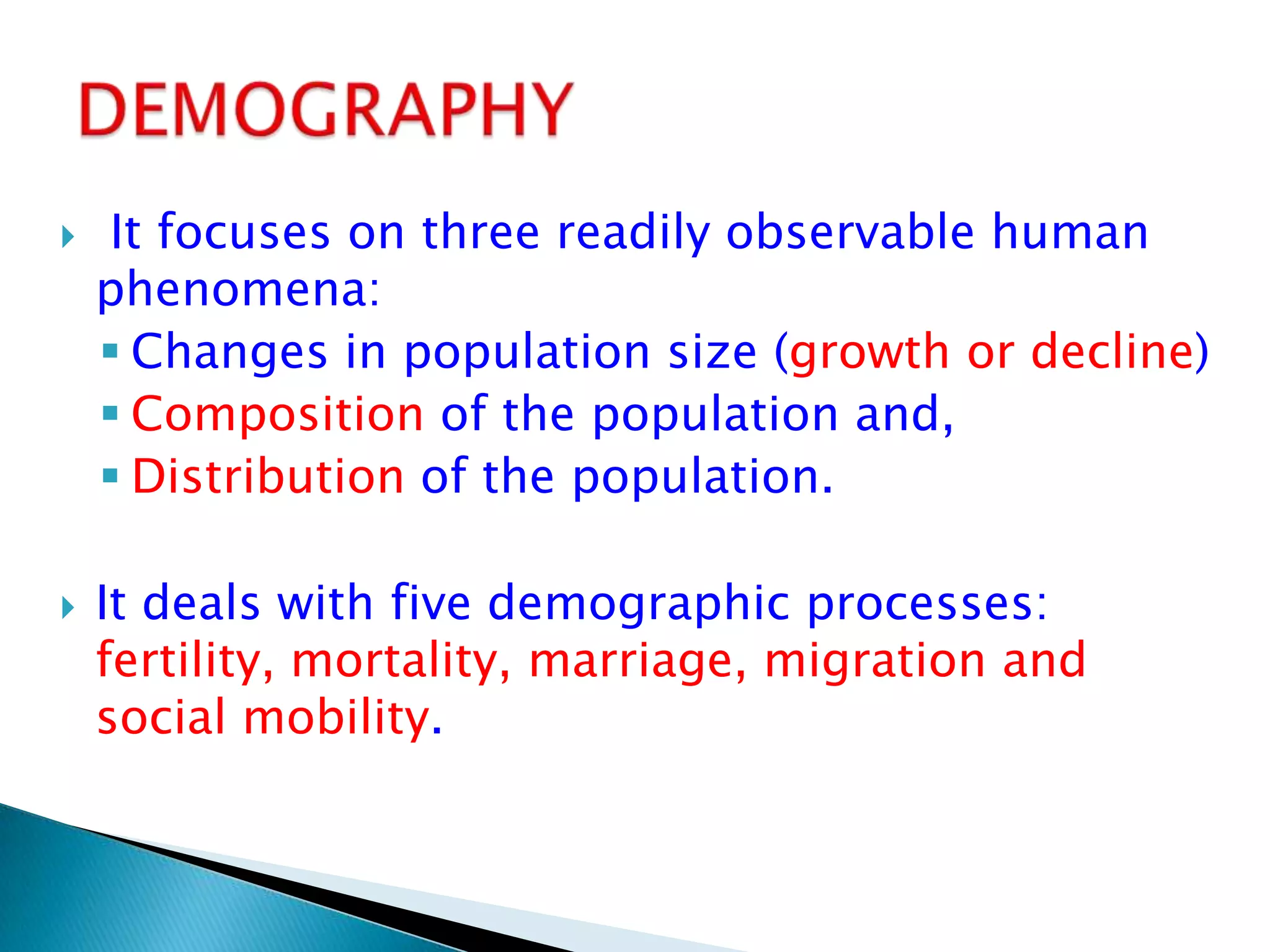 Demography and family planning1 | PPTX