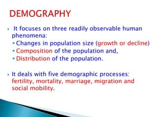 Demography and family planning1 | PPTX