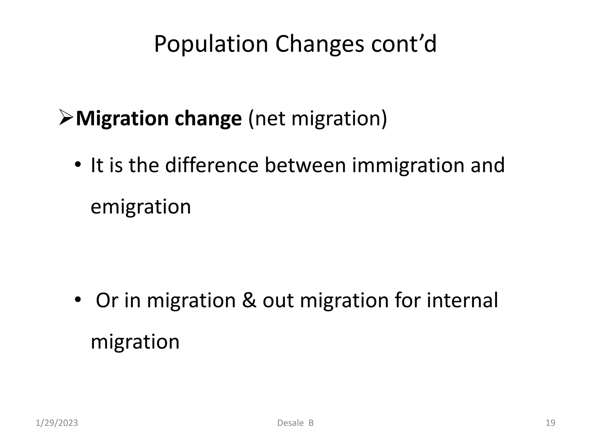 introduction to demography | PPTX
