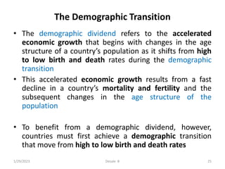 introduction to demography | PPTX