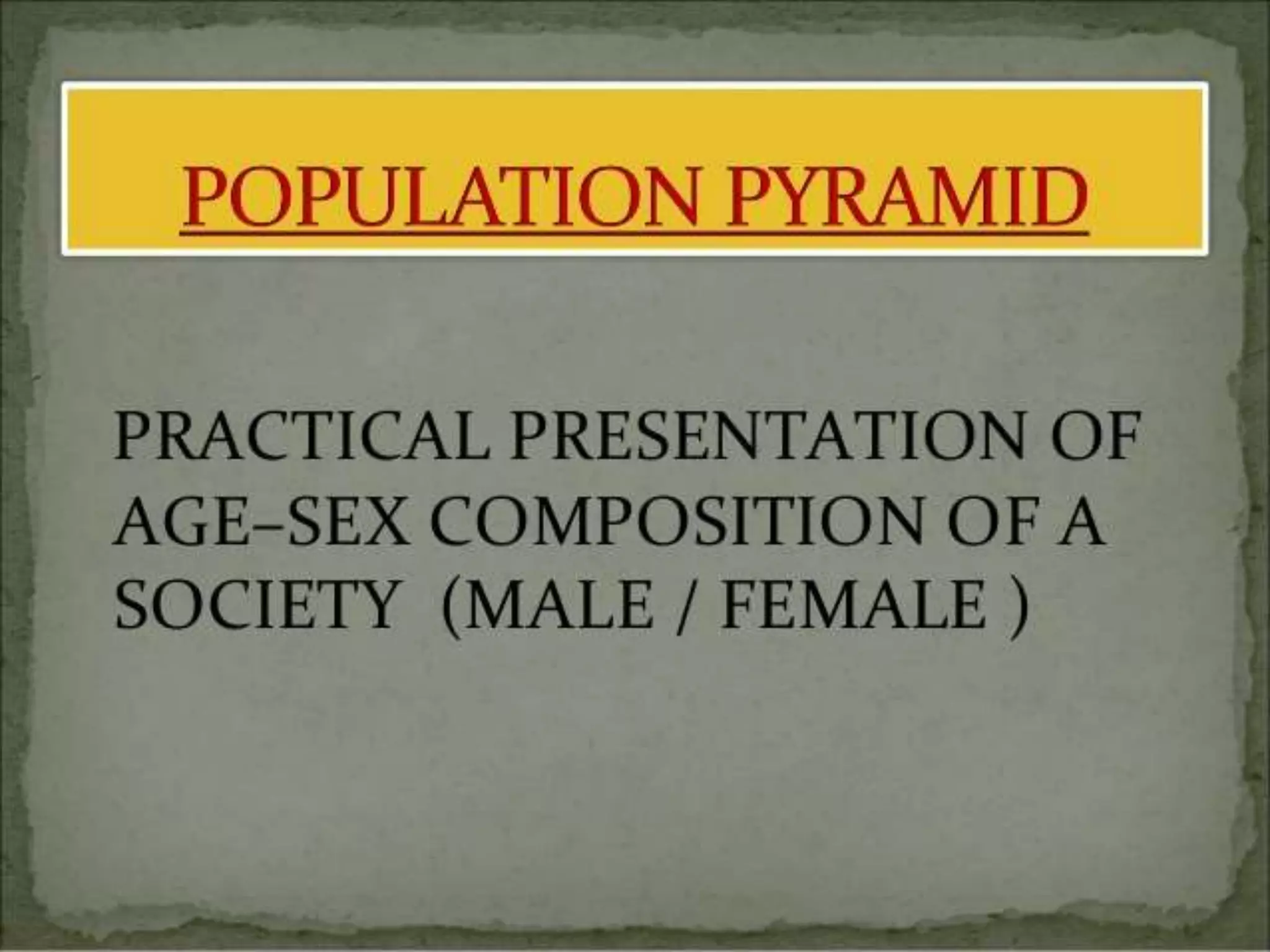 Demography Lecture Ppt Pptx