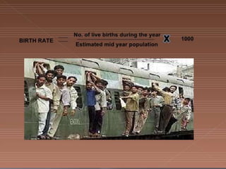 Demography lecture ppt | PPTX