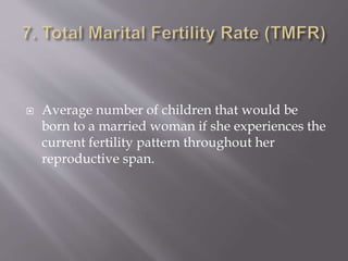 Demography lecture ppt | PPTX