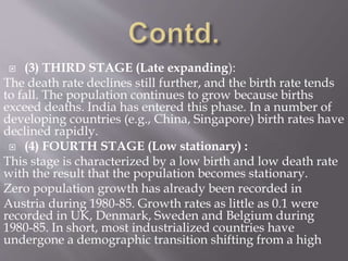 Demography lecture ppt | PPTX