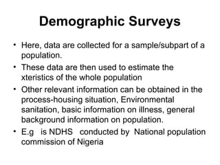 Demography & Population Dynamics for Medical Student.ppt