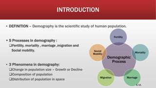 DEMOGRAPHIC TRENDS IN INDIA | PPSX