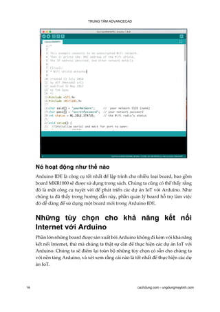 [Demo] Internet of Things with Arduino | PDF