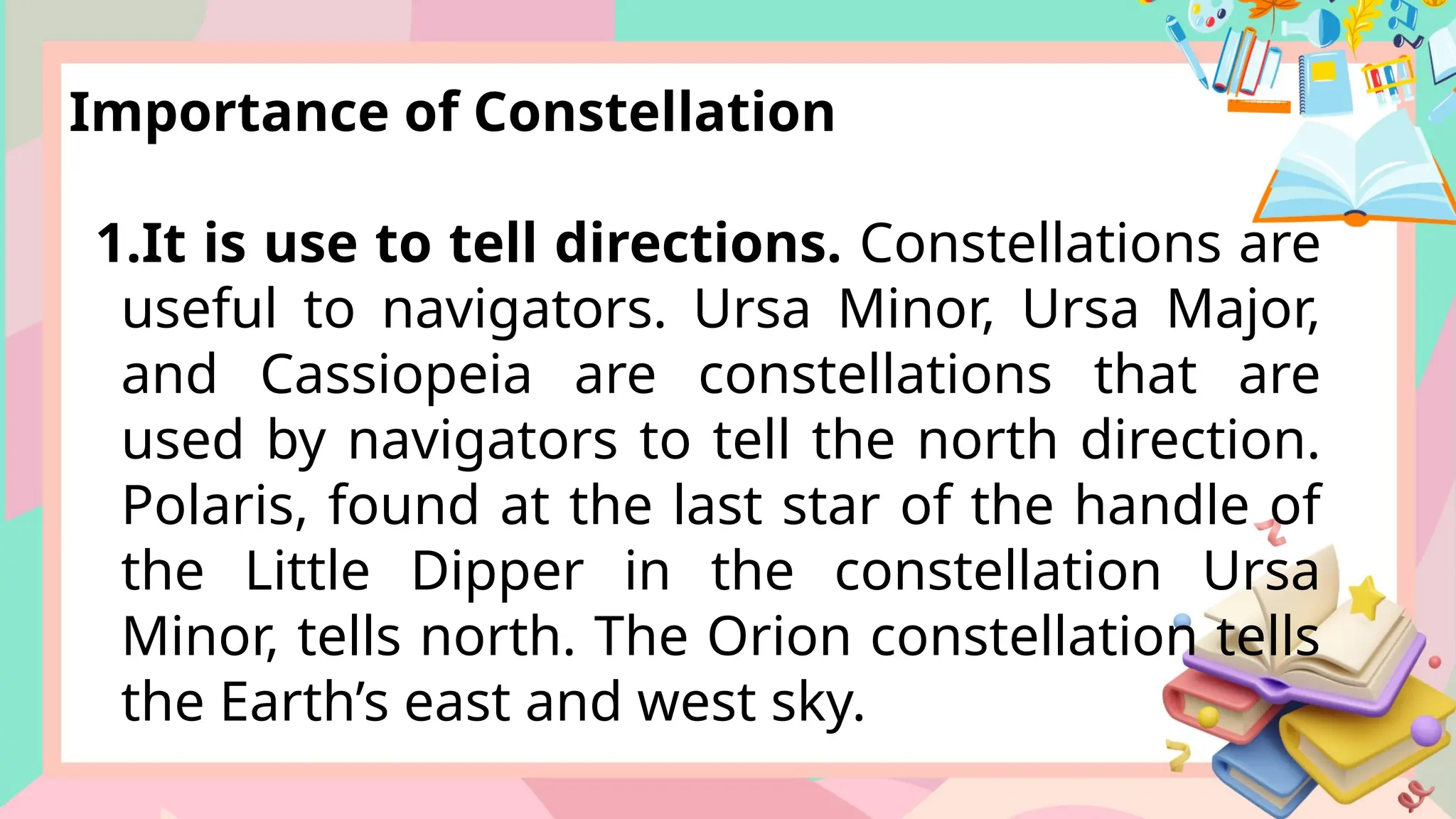 Teaching demonstration in science about constellation in grade 5 | PPT