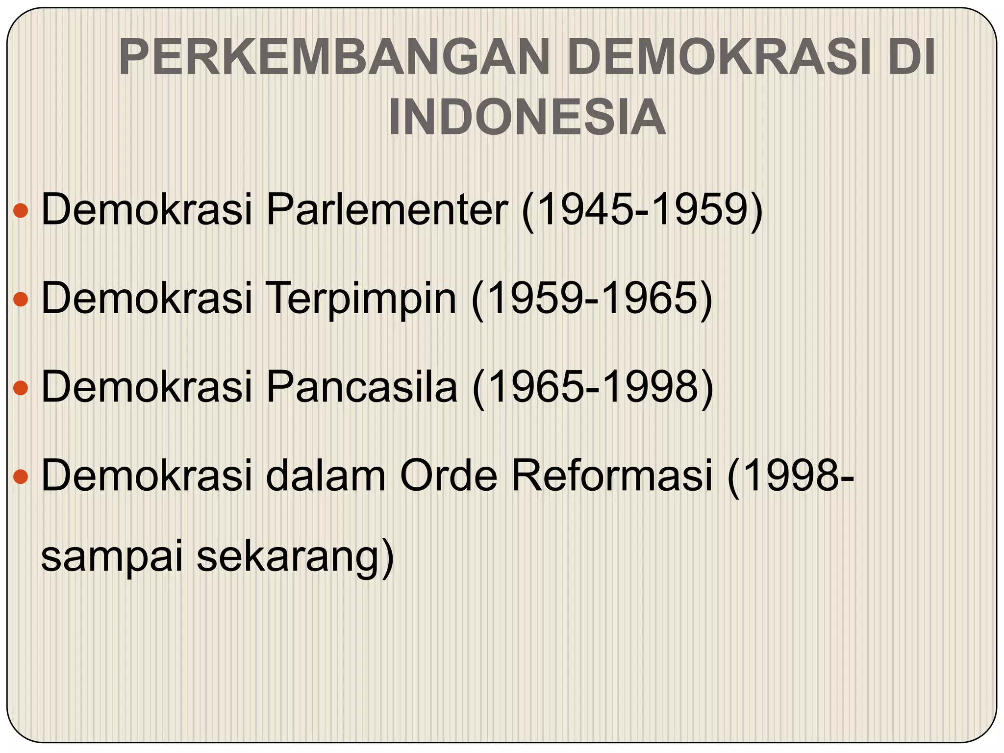 Demokrasi | PPT