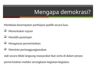 Materi Kuliah Kewarganegaraan Demokrasi.ppt