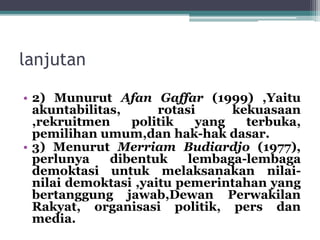 Demokrasi pancasila | PPTX