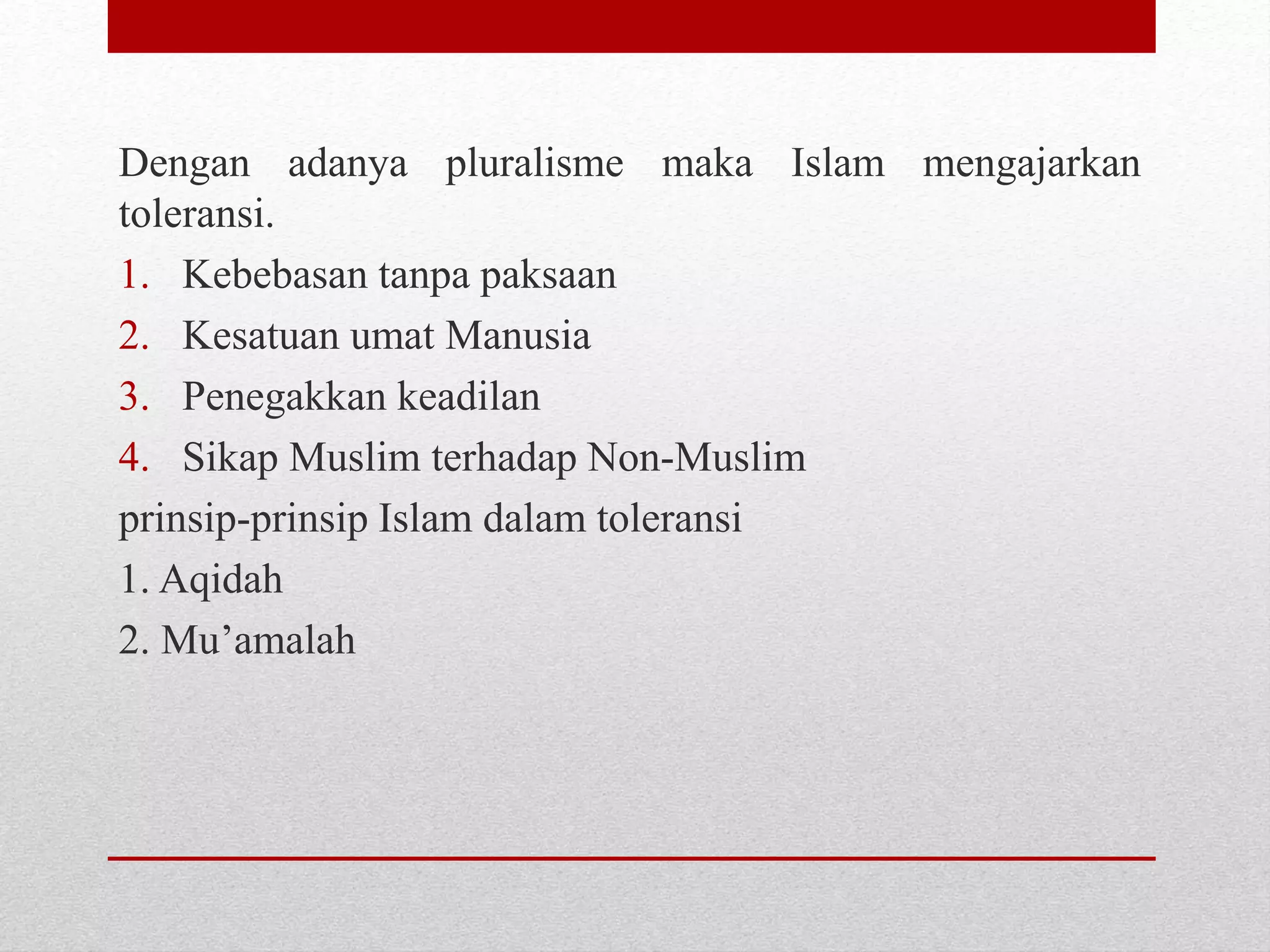 Demokrasi dalam islam | PPTX