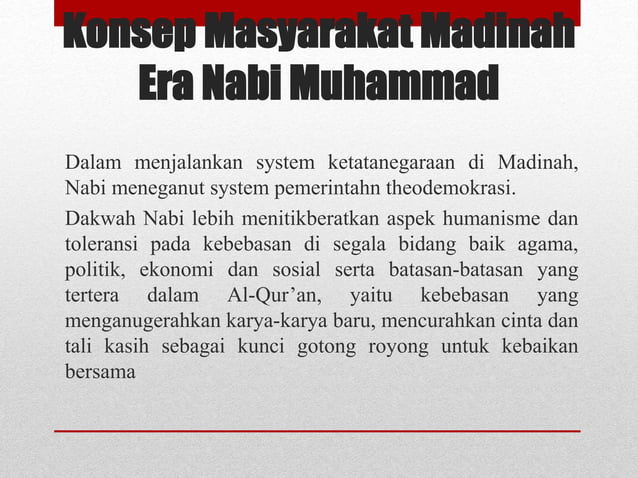Demokrasi dalam islam | PPTX