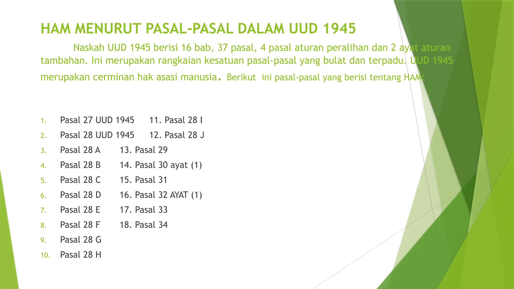 Mengenal apa itu Demokrasi dan HAM menurut para ahli | PPTX