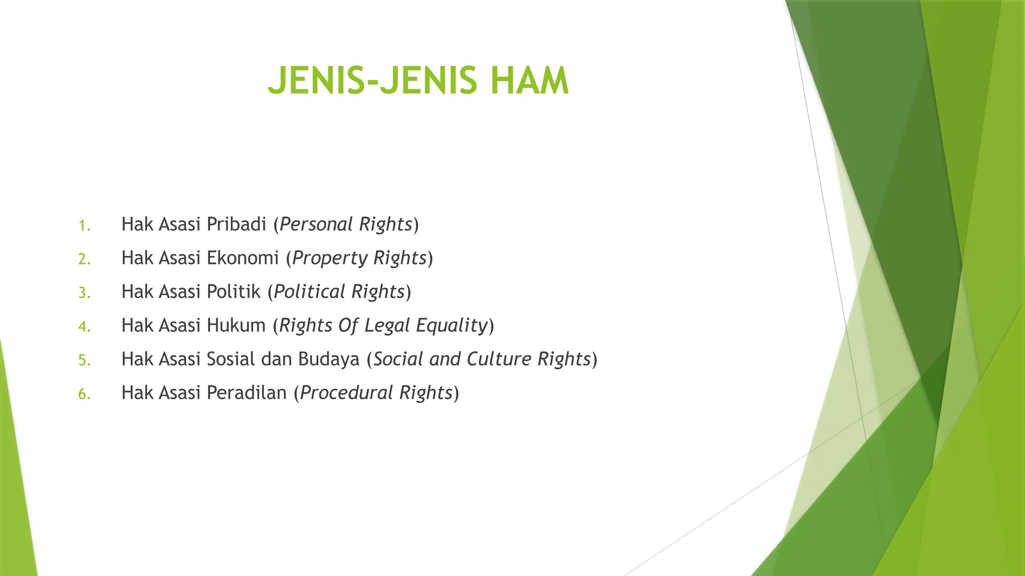 Mengenal apa itu Demokrasi dan HAM menurut para ahli | PPTX