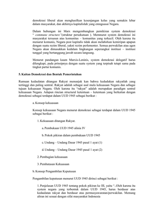 Demokrasi Di Indonesia Pdf
