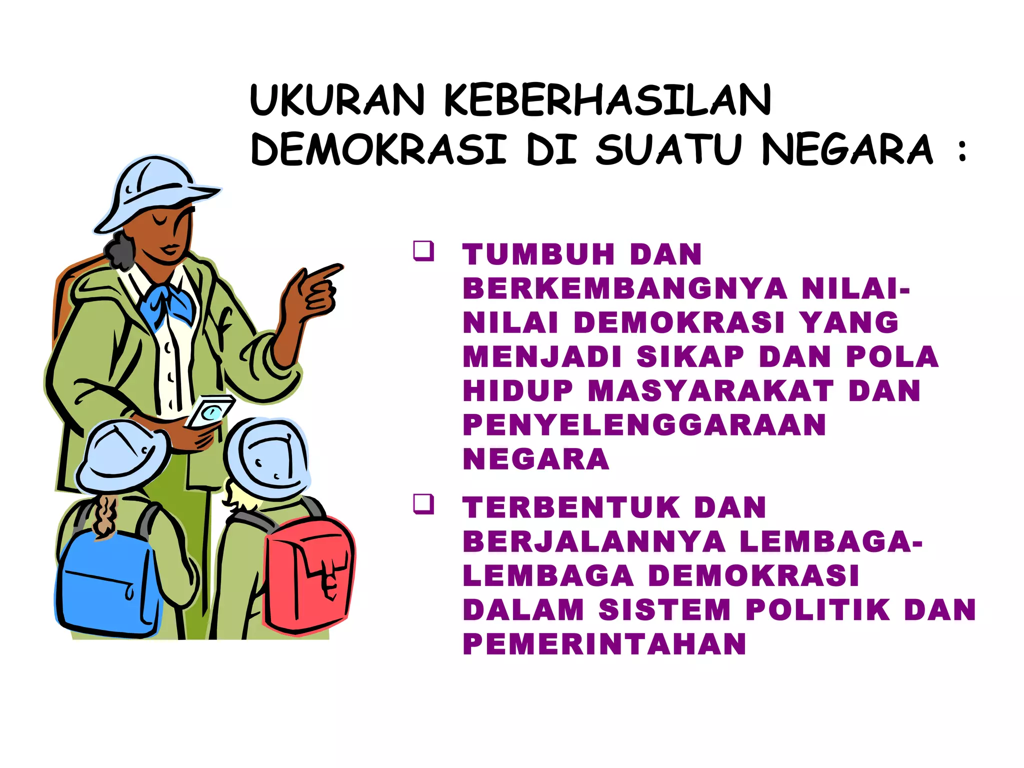 Demokrasi pancasila (modul pancasila) | PPT
