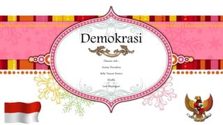 Demokrasi ppt | PPTX