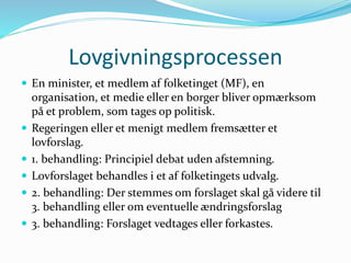 Demokrati styreformer i Danmark | PPTX