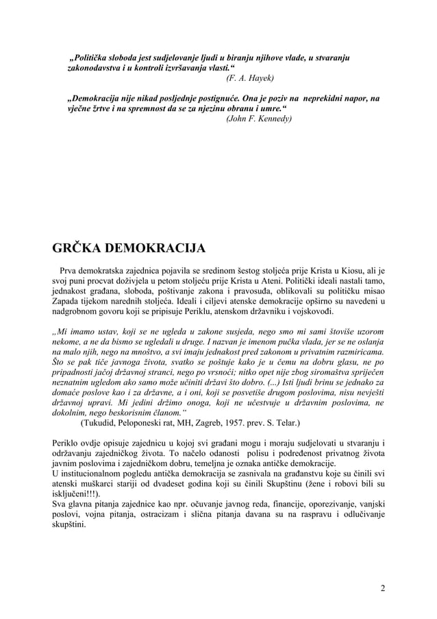 Demokratija pravo -ij | PDF