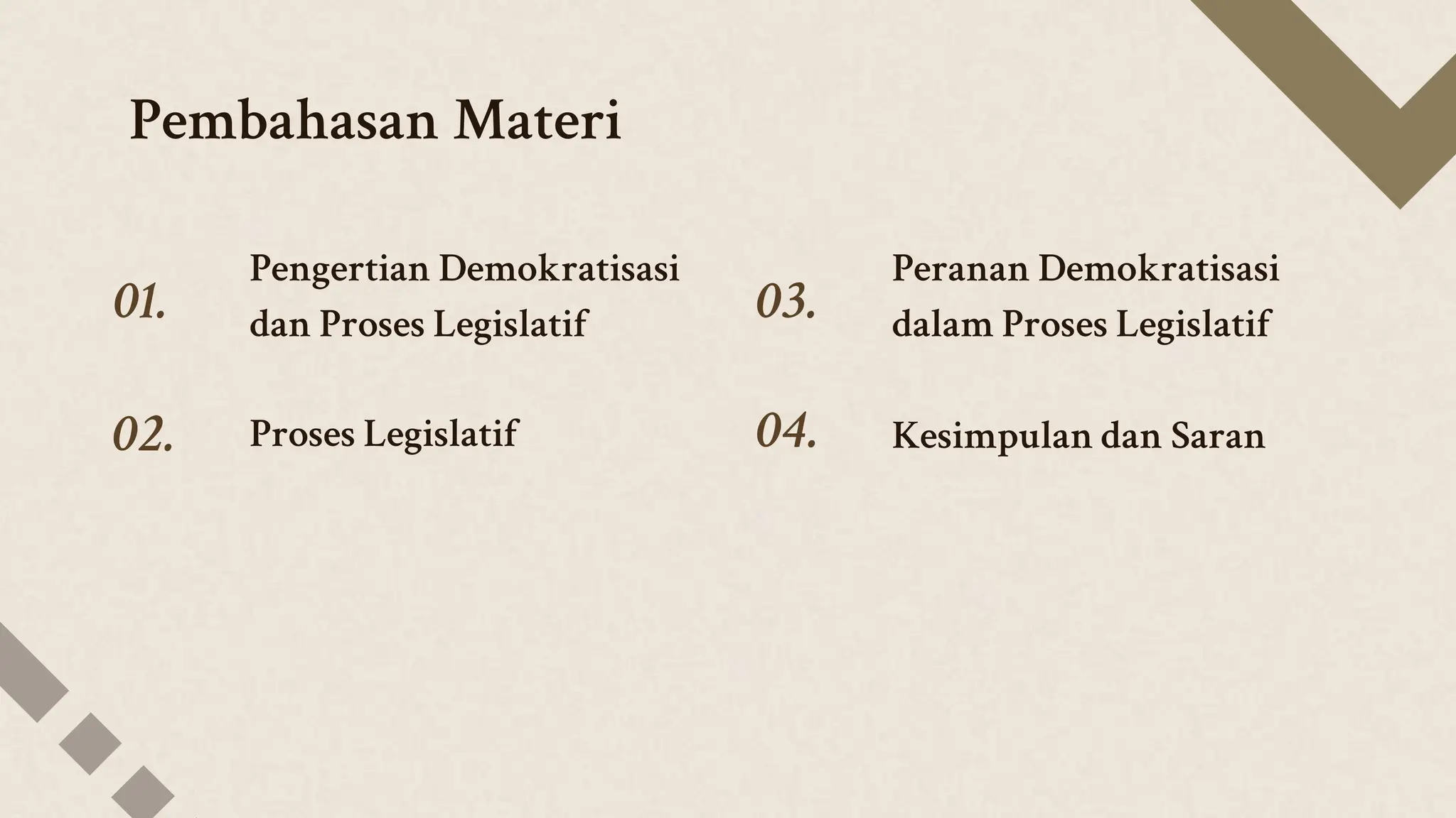 Demokratisasi Proses Legislatif di Indonesia | PPTX