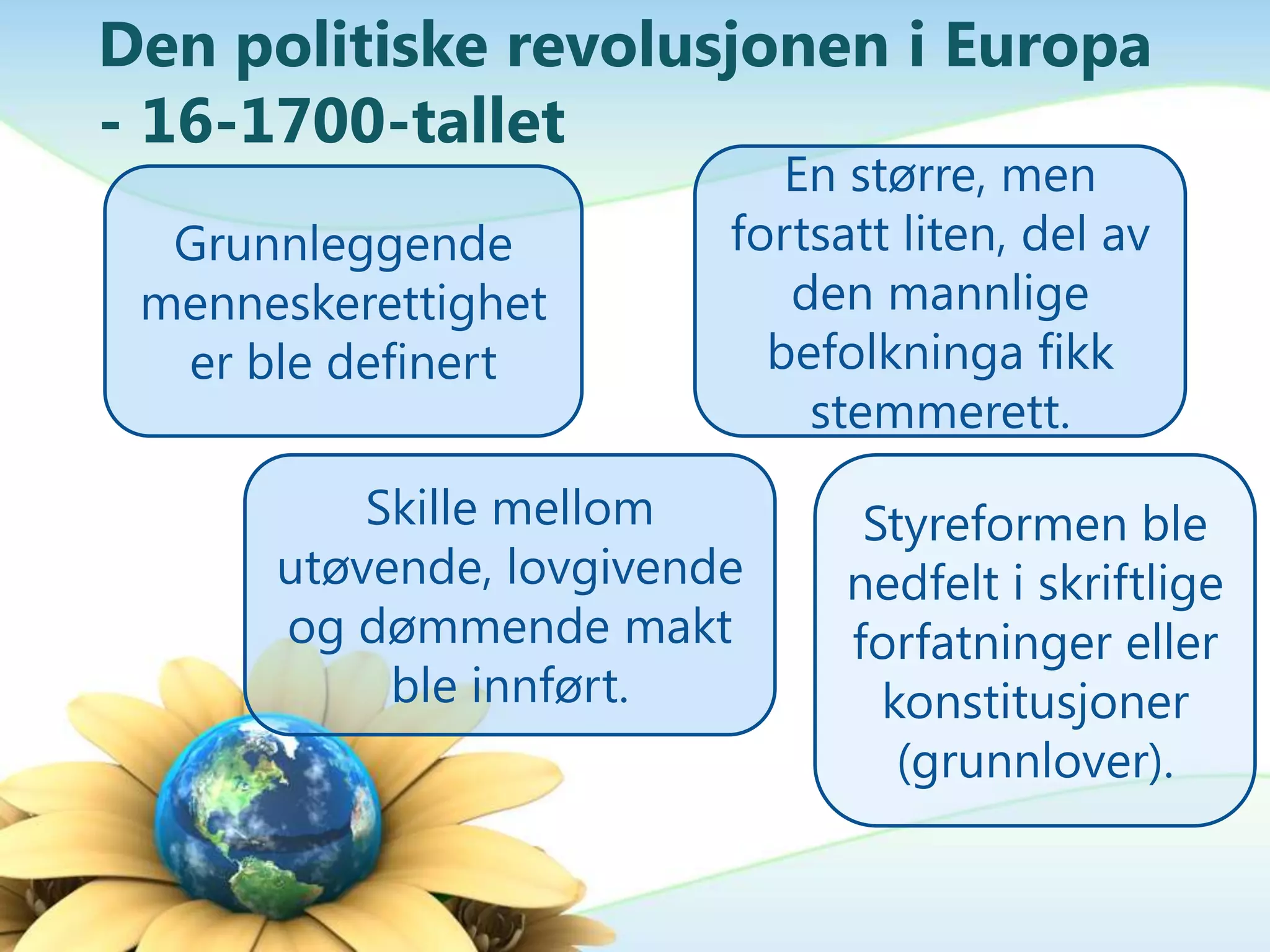 Demokrati – styreform og levesett kapittel 6 (s 86-92) | PPTX