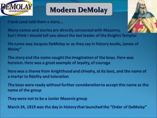 De molay presentation | PPS
