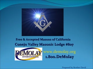 De molay presentation | PPS