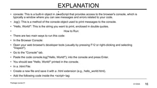 Demo Lecture 01 Notes paid , course notes | PPT