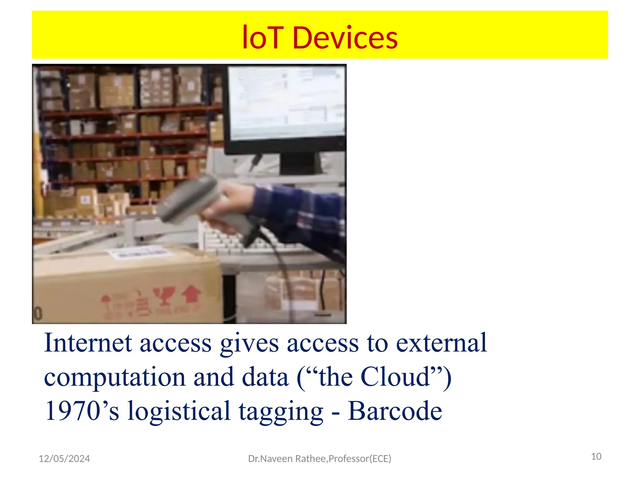 Presentation of IOT Applications and its utilization | PPTX