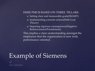 Introduction to Performance Management System | PPTX