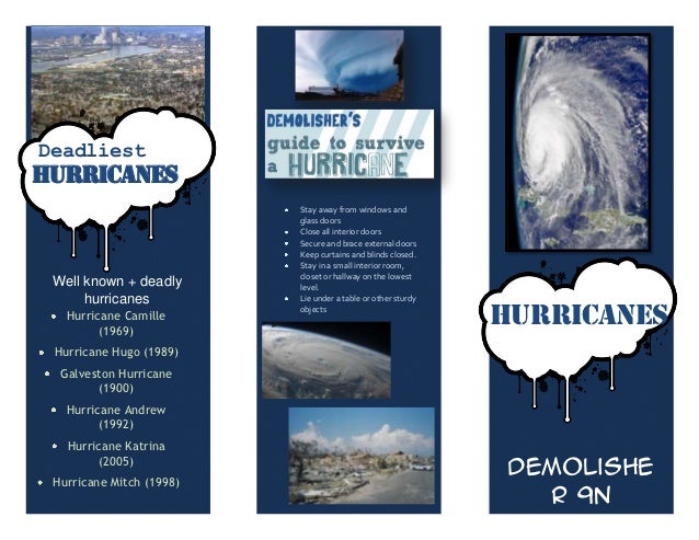 Demolisher hurricane brochure