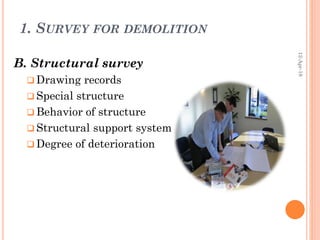 Demolishing of concrete structures | PDF