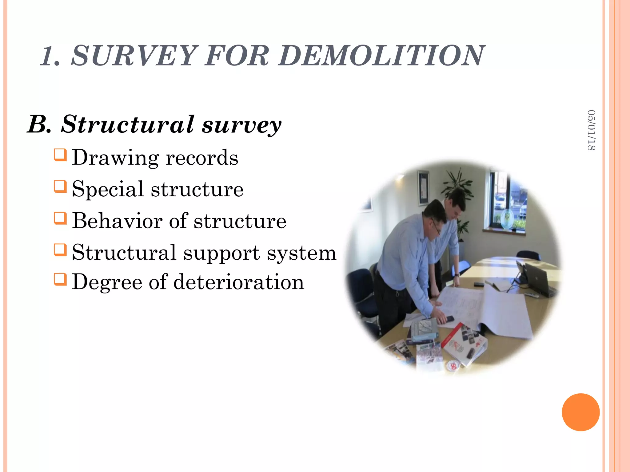 Demolishing of concrete structures | PPT