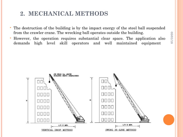 Demolishing of concrete structures | PPT