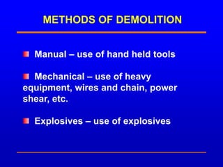 demolition.ppt