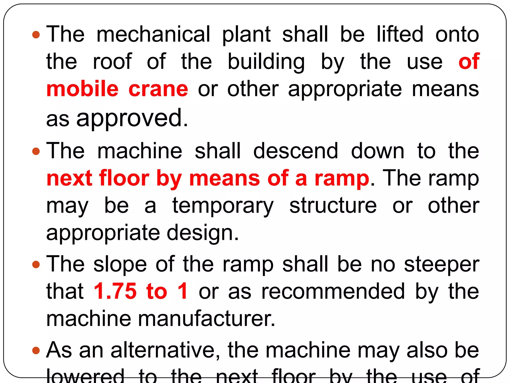 Demolition methods and its sequence | PPTX