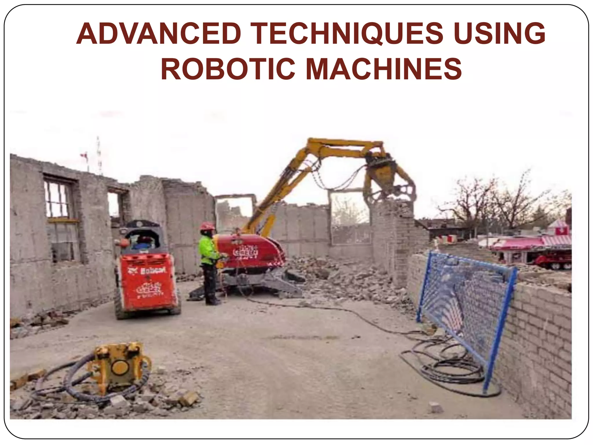 Demolition methods and its sequence | PPTX