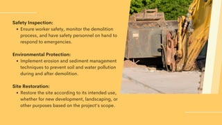 Demolition Dust Control Strategies for Minimizing Dust Generation and ...