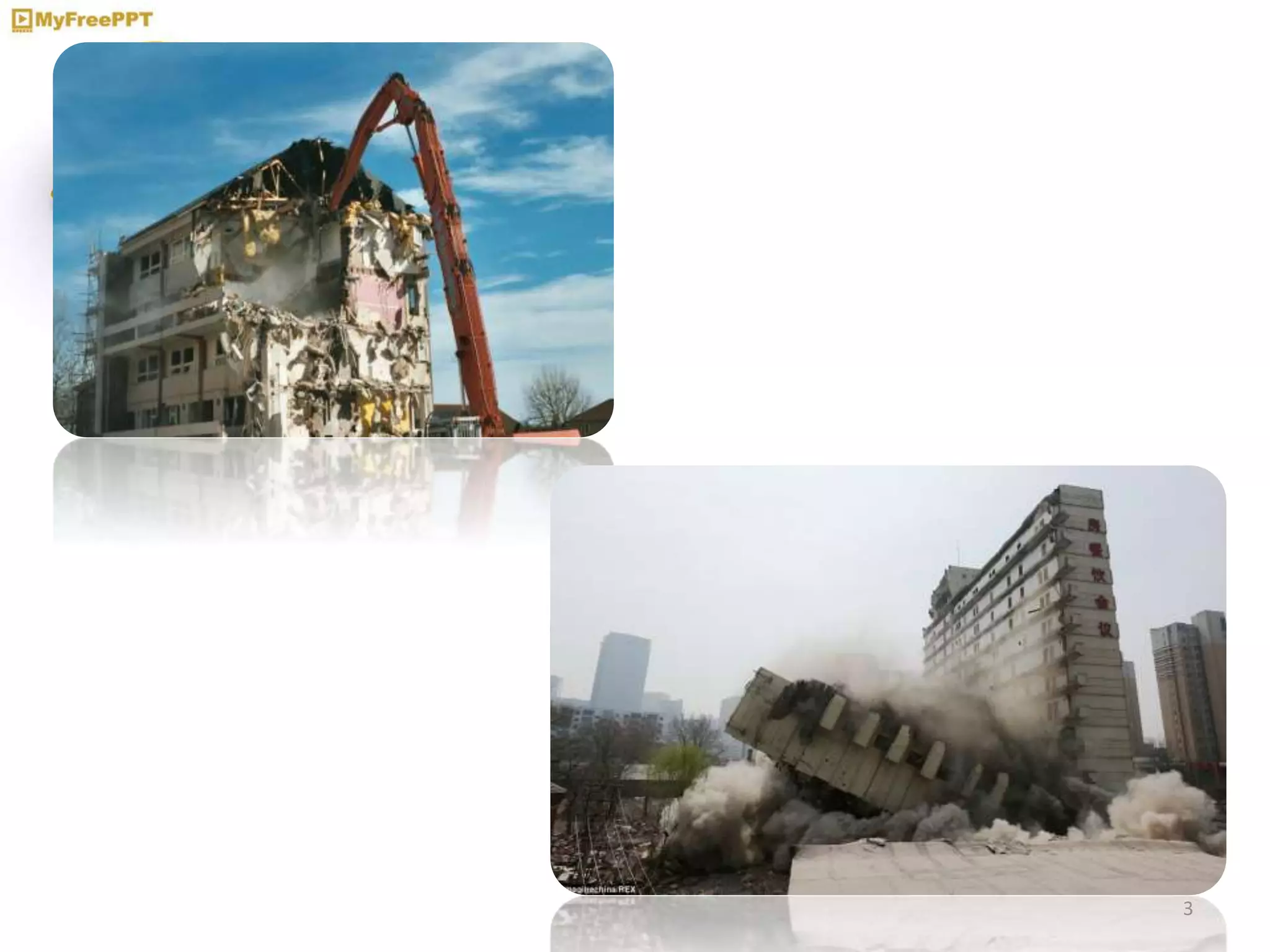 Demolition of building | PPTX