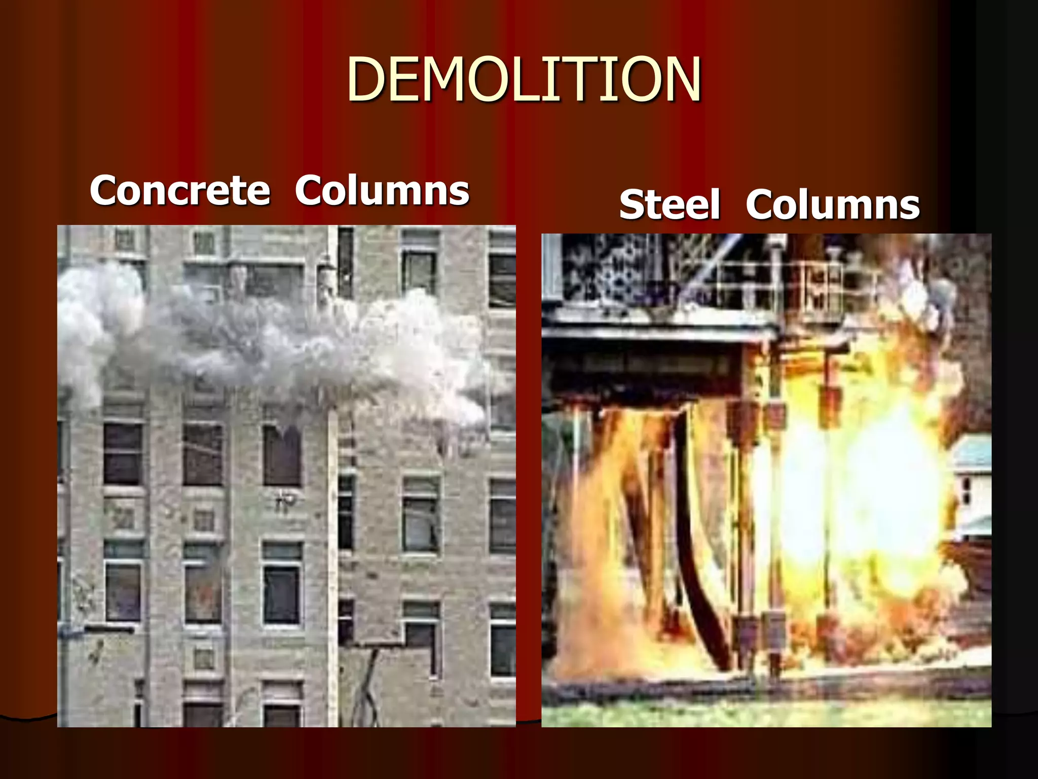 Demolition of building | PPTX