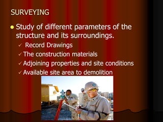 Demolition of building | PPTX