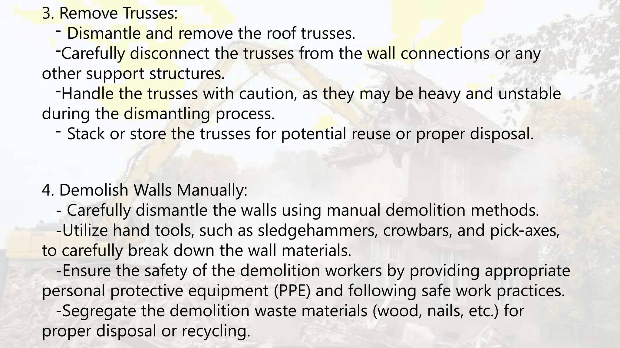 Demolition of building PPT.pptx for business | PPT