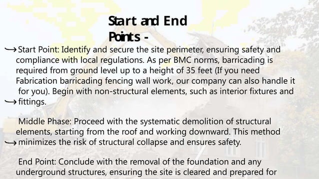 Demolition of building PPT.pptx for business | PPT