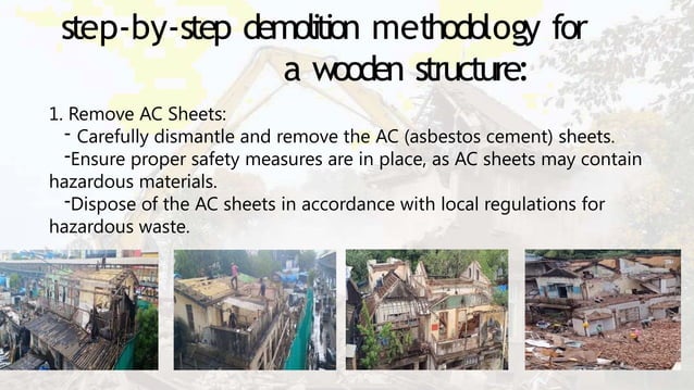 Demolition of building PPT.pptx for business | PPT