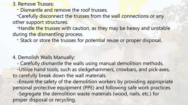 Demolition of building PPT.pptx for business | PPT