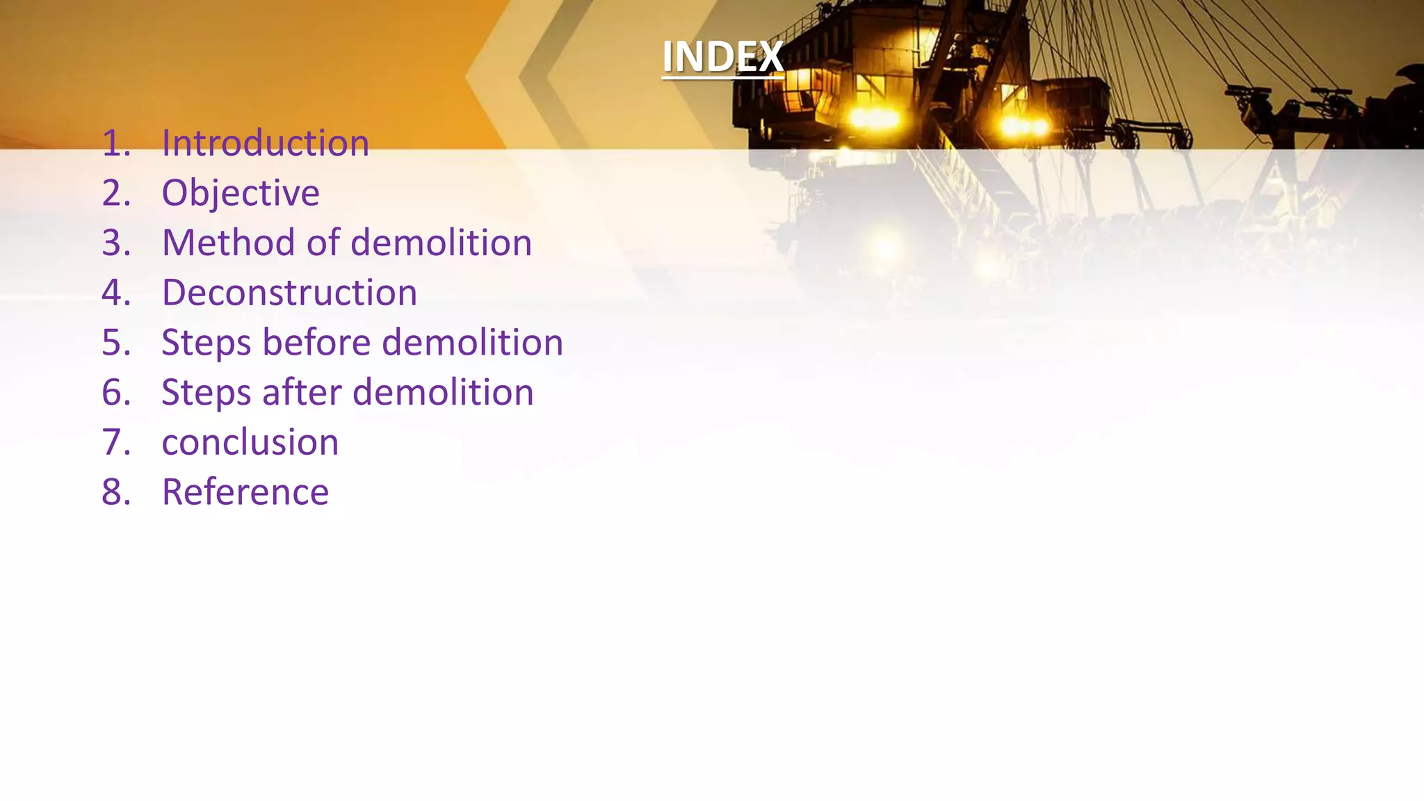 Demolition pptx | PPTX